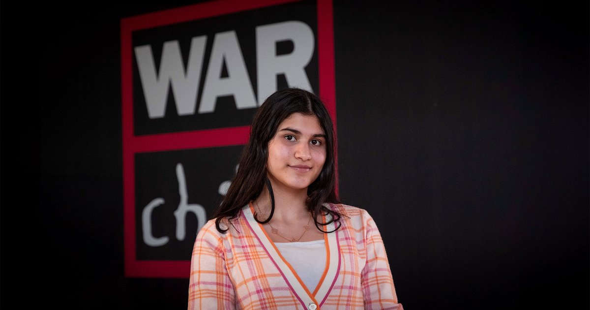 Bahara wil met haar verhaal andere kinderen helpen | War Child